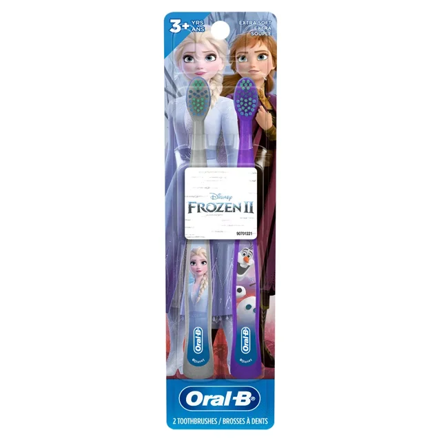 Oral-B Kids Manual Toothbrushes Disneys Frozen Characters, Assorted, 2 ...