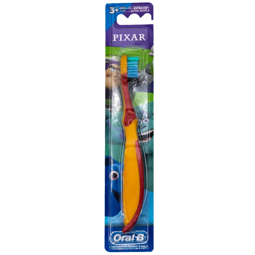 Oral-B Kids Pixar Toothbrush, Children 3+, Extra Soft, Characters ...