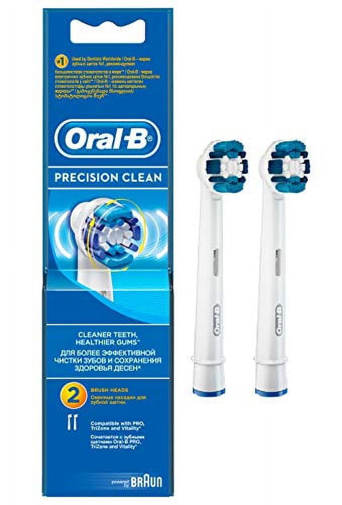 Oral-B Precision Clean Brush Head 2 Units - Walmart.com