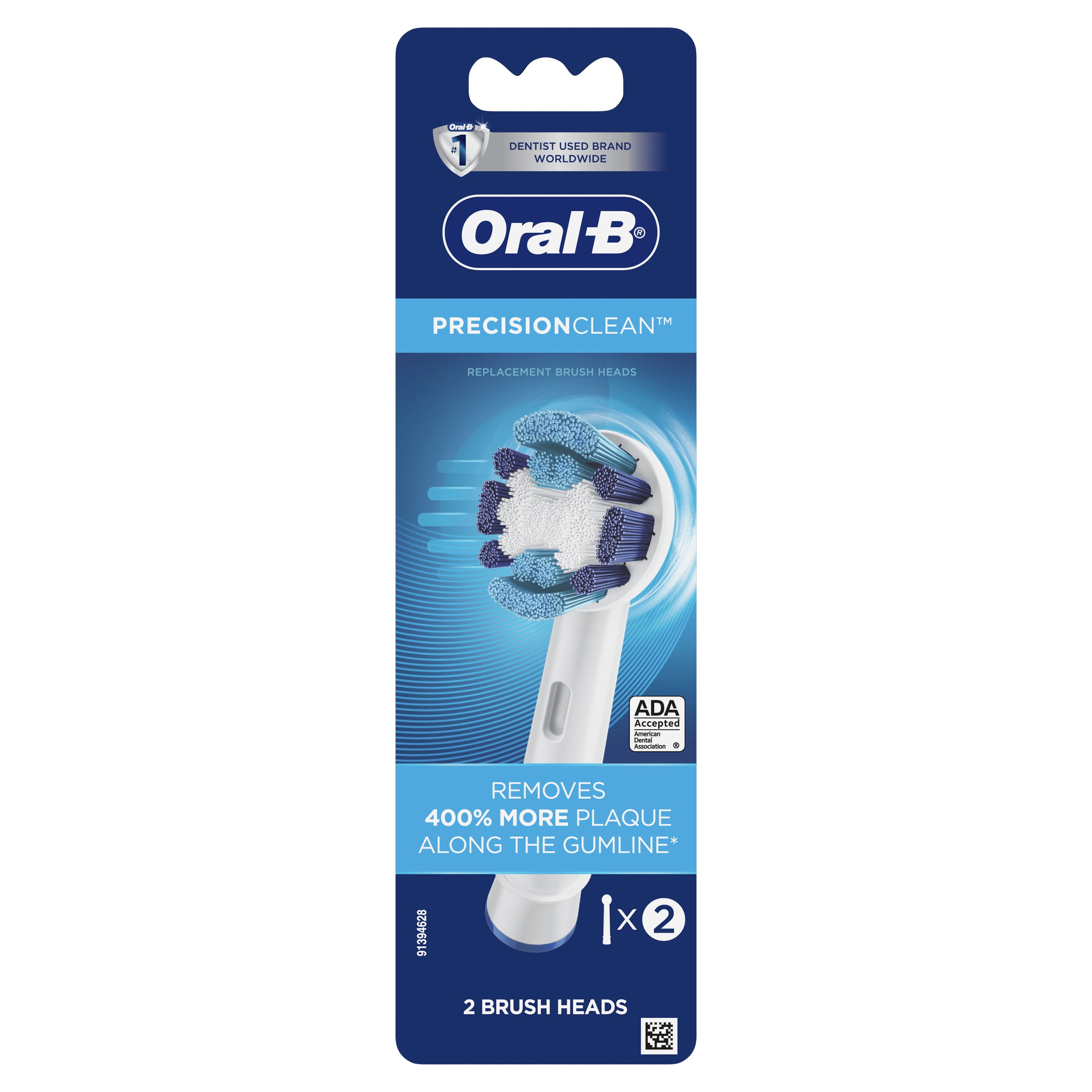 Oral-B Dual Clean Replacement Electric Toothbrush Head, 3 Count ...