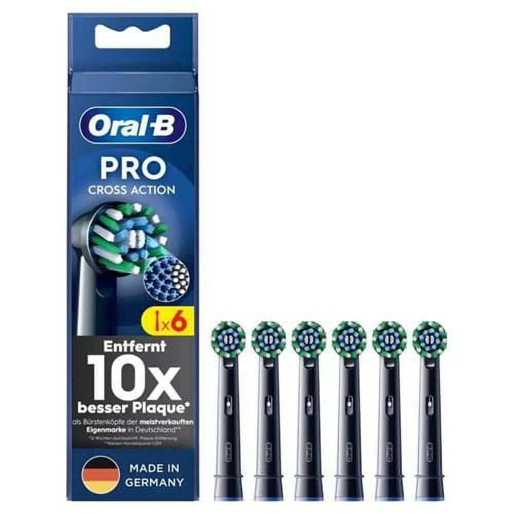 Oral-B Pro Crossaction Electric Toothbrush Heads, 6 Pieces, Superior ...