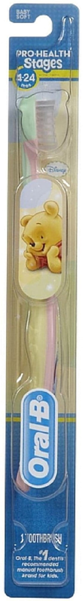 Oral-B Pro-Health Stage 1 Baby Soft Toothbrush 1 ea (Pack of 2 ...