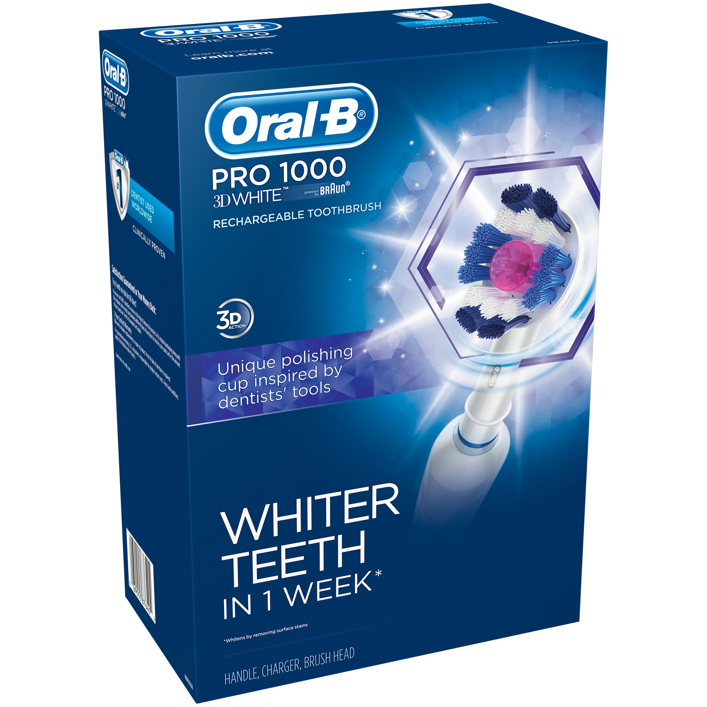 Oral B Sonic Complete 1 pack of 4 Refill Toothbrush heads - Walmart.com