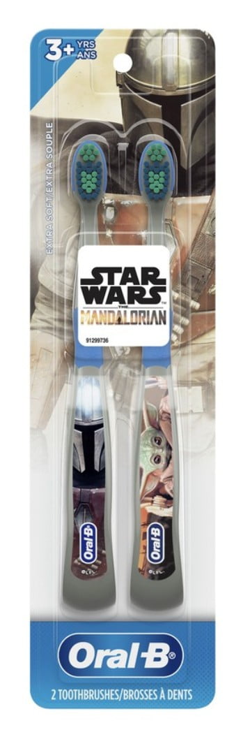 Oral-B Toothbrush Kids The Star Wars Extra Soft 2 Pack (Pack of 3 ...