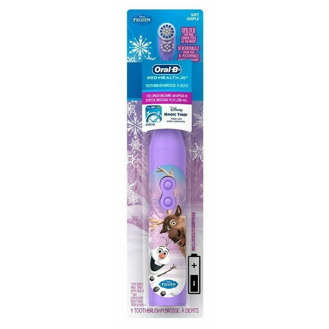 Oral-B Toothbrush Power Frozen Timer Soft 6 Pack - Walmart.com
