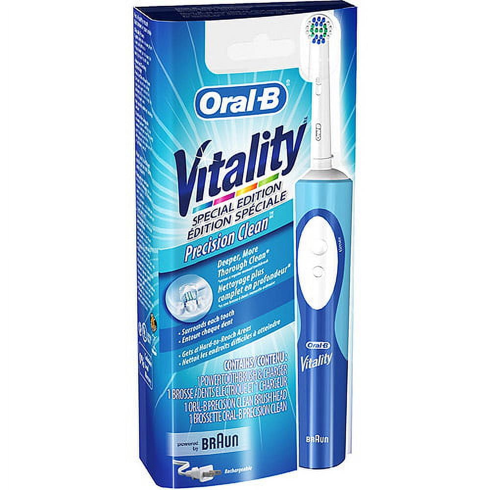 Oral B Vitality Dual Clean Rechargeable Toothbrush - Walmart.com