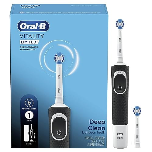 Oral-B Vitality Limited Precision Clean Rechargeable Toothbrush, 1 ...