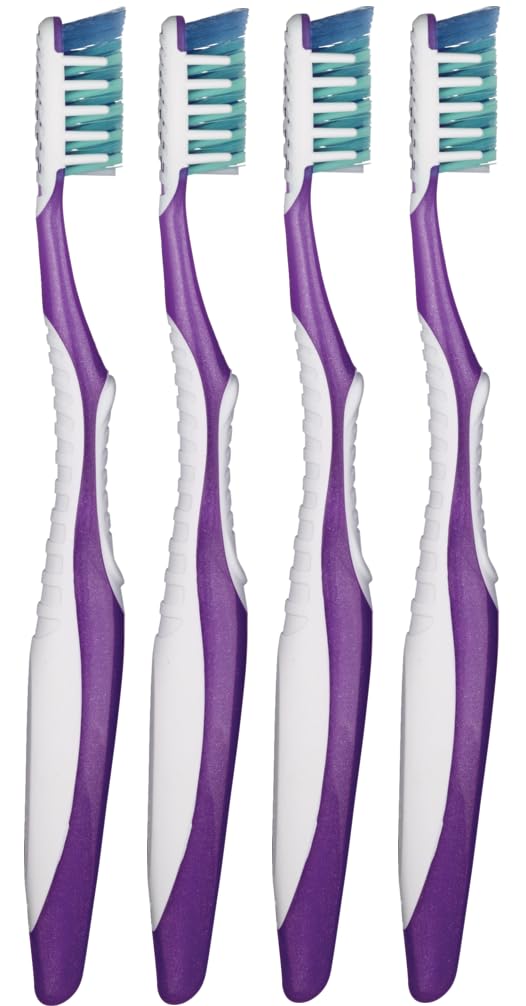 Oral Basics Cross Bristles STF9 Toothbrush, Compact 35 Soft, All ...