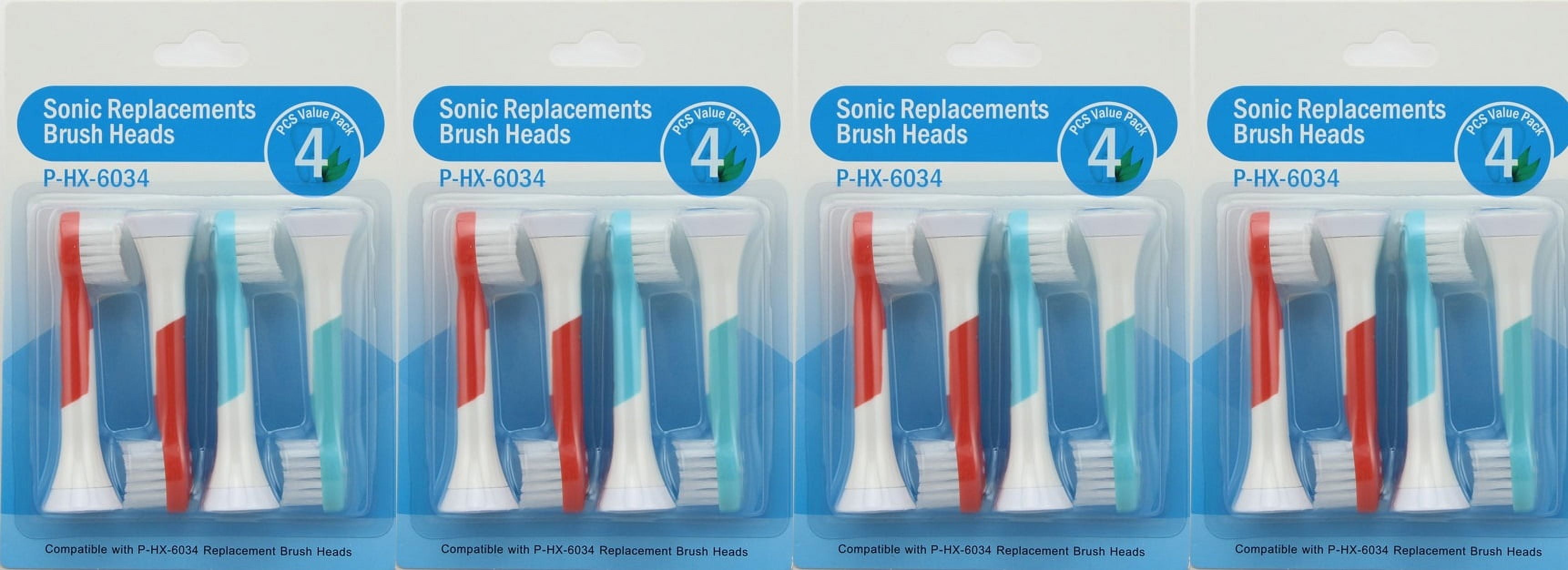 Oral Basics Kids Sonic Toothbrush Replacement Heads - Precision Oral ...
