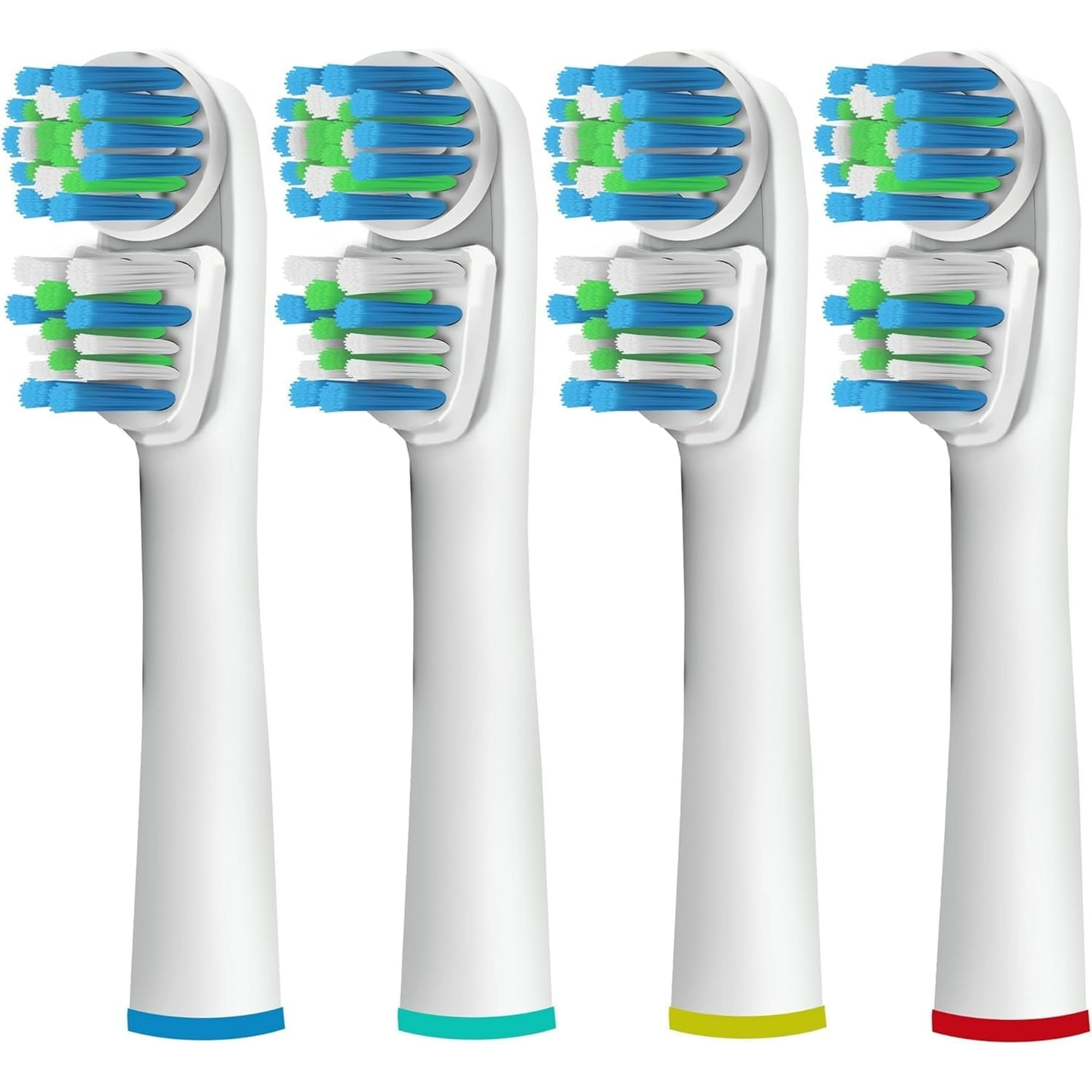 Oral Basics Replacement Tooth Brush Heads Compatible With Oral B ...