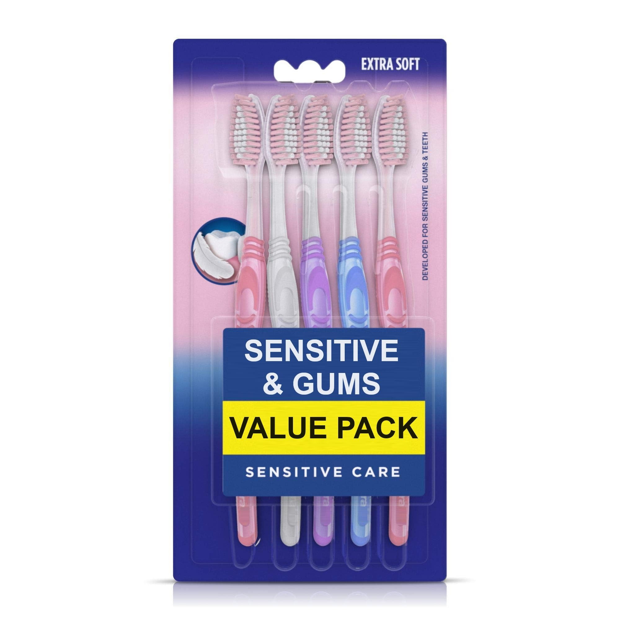 Oral Basics Sensitive & Gums Everyday Care Toothbrush for Sensitive ...