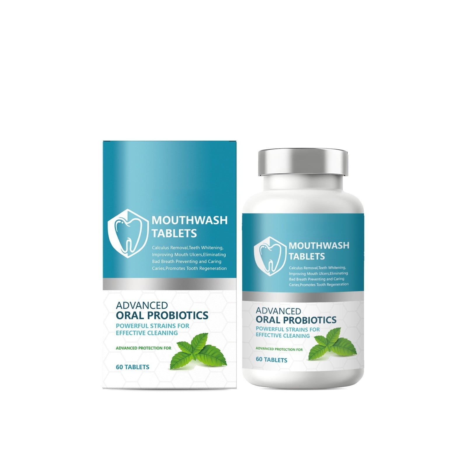 Oral Care Chewable Tablets For Teeth Gum Fresh Breath Cavity & Teeth ...