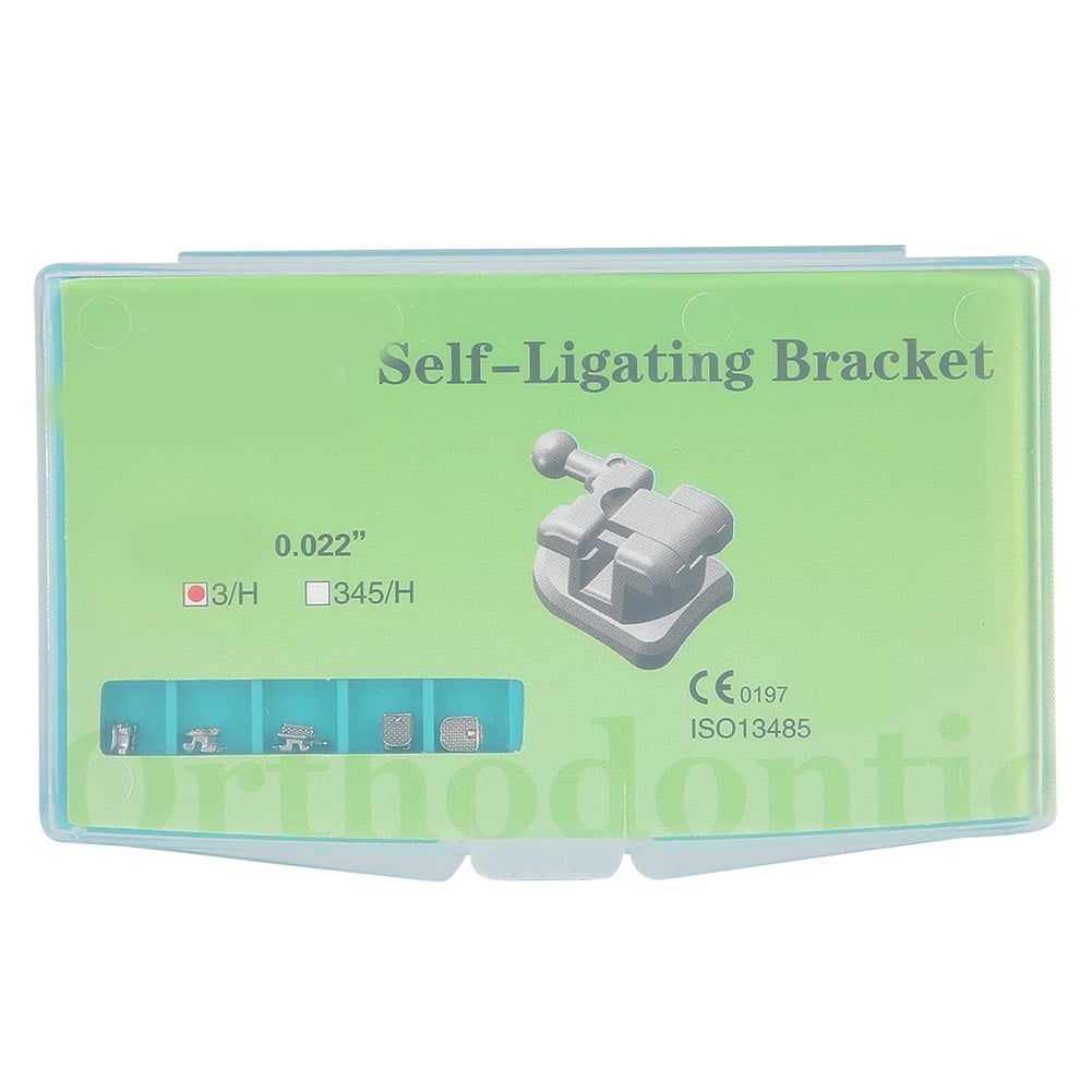 Oral Care Metal Orthodontic Bracket Dental SelfLigating Brackets with ...