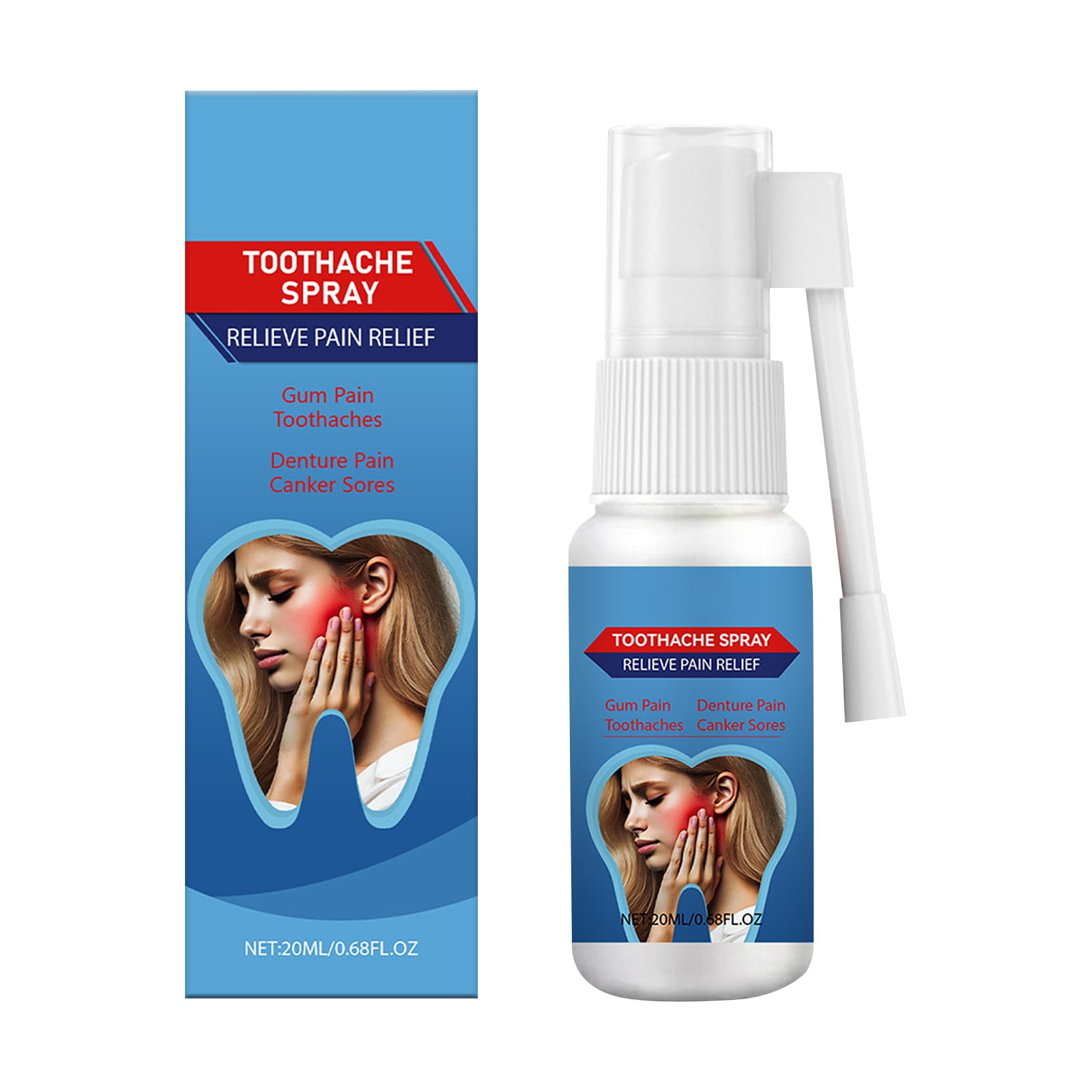 Oral Care Spray, Pain Spray, Canker Sores Tissue, Effective Prevention ...