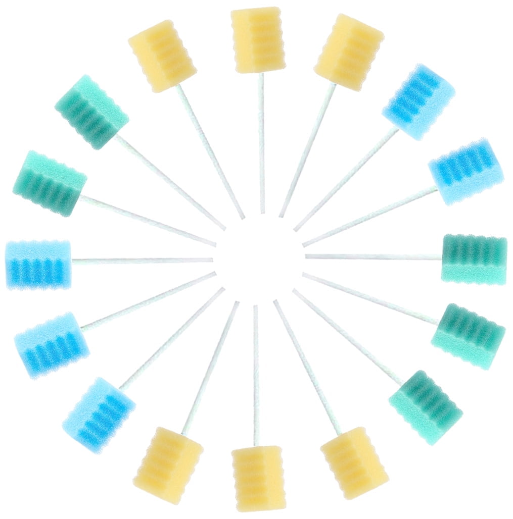 Oral Care Swabs Disposable 300 Pcs Each Individually Wrapped Packing ...