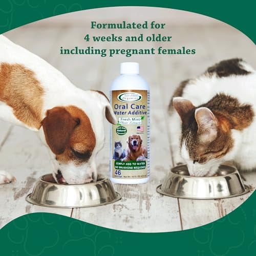 Oral Care Water Additive for Cats & Dogs – Gentle Dental Support ...
