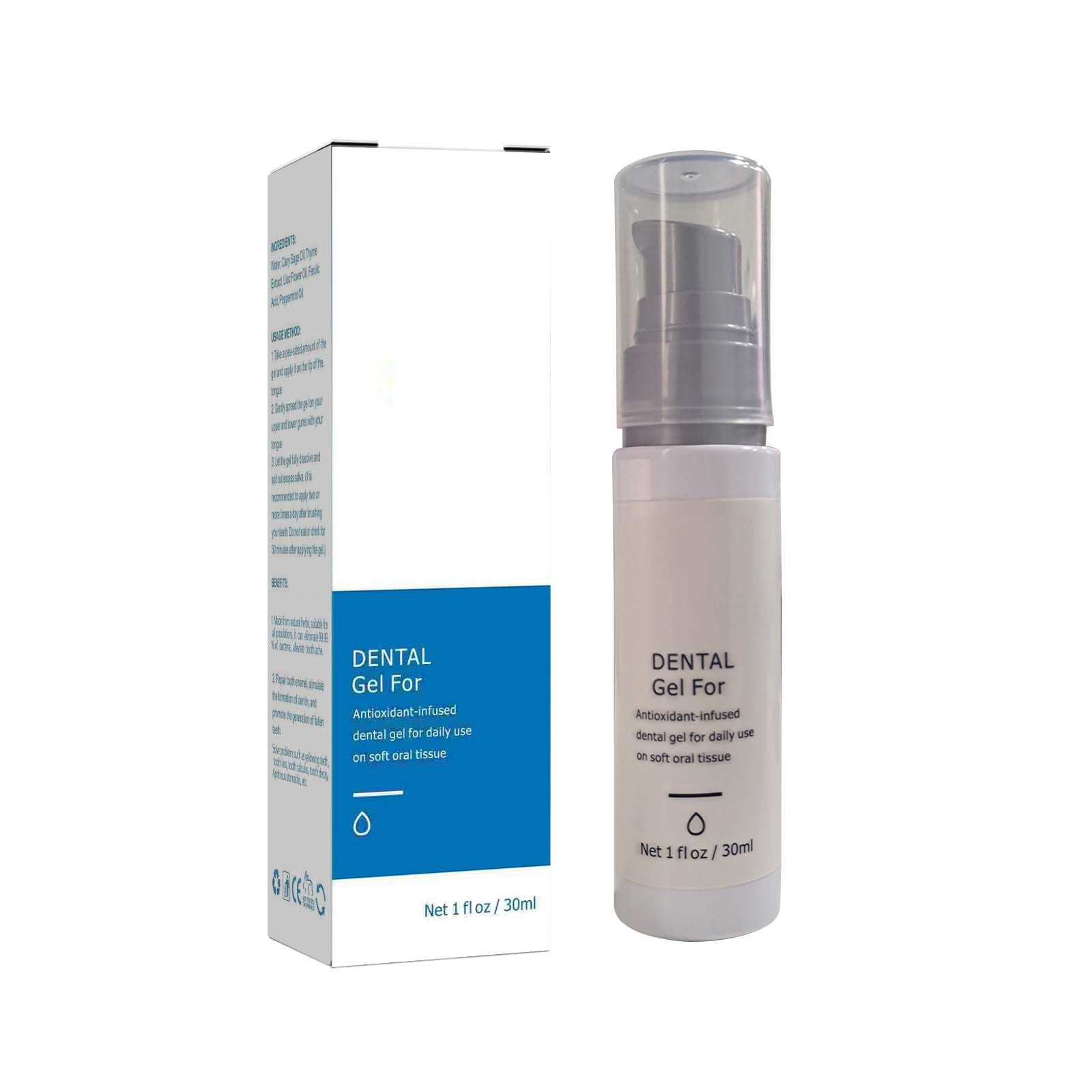 Oral Cleansing Toothpaste, 30ml Gel-Infused Toothpaste for Fresh Breath ...