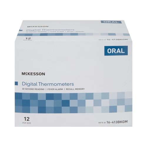 Oral Digital Thermometer Stick Digital Display 12 per Box - Walmart.com