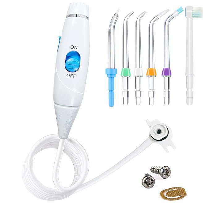 Oral Hygiene Accessories Standard Water Hose Plastic Handle with Water ...