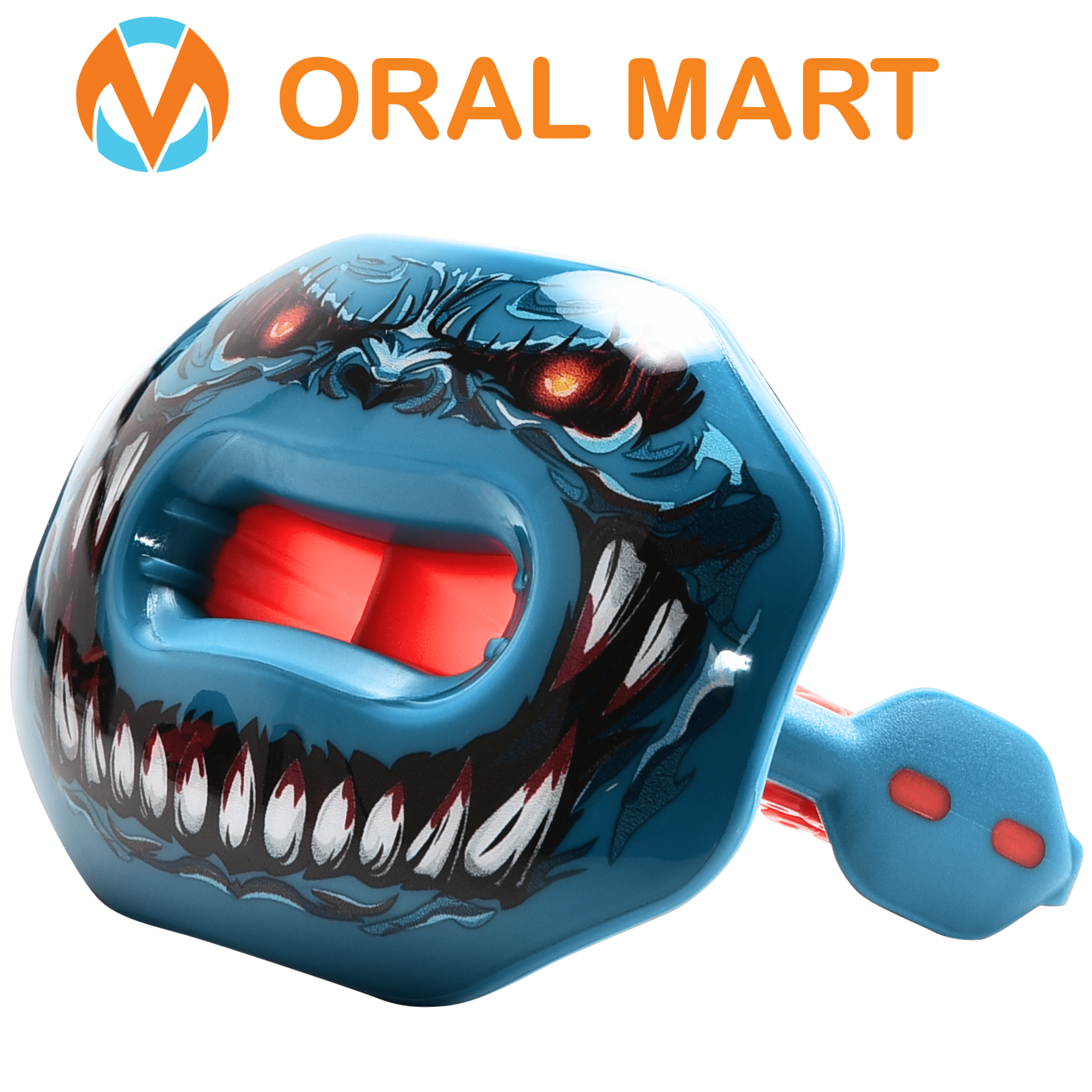 Oral Mart Flag Football Mouth Guard 2024 Audacious Invader 3D LipFit ...