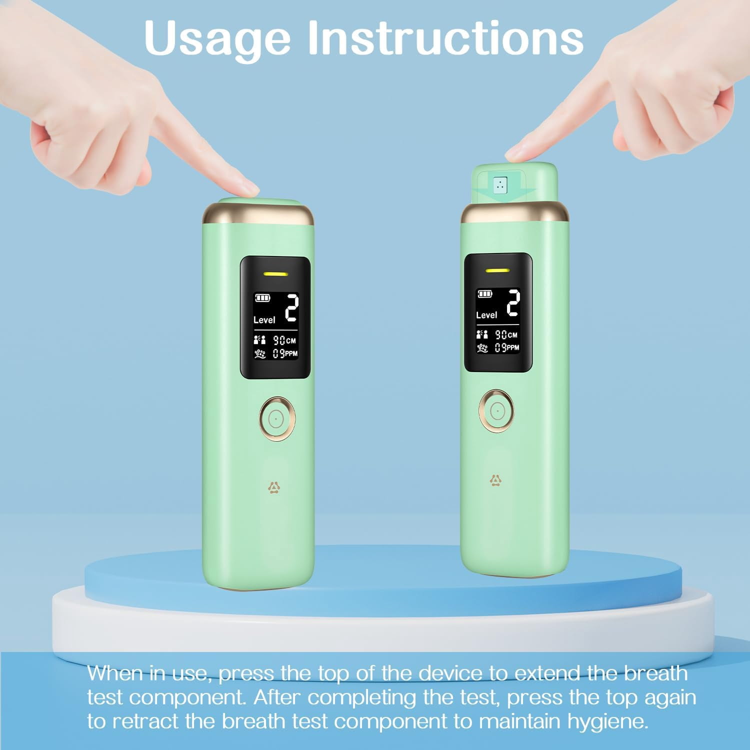 Oral Odor Freshening Monitor - Portable Bad Oral Odor Detector, Smart ...