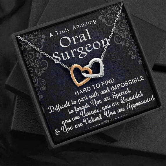 Oral Surgeon Gift - Necklace for Oral Surgeon Female, Meaningful ...