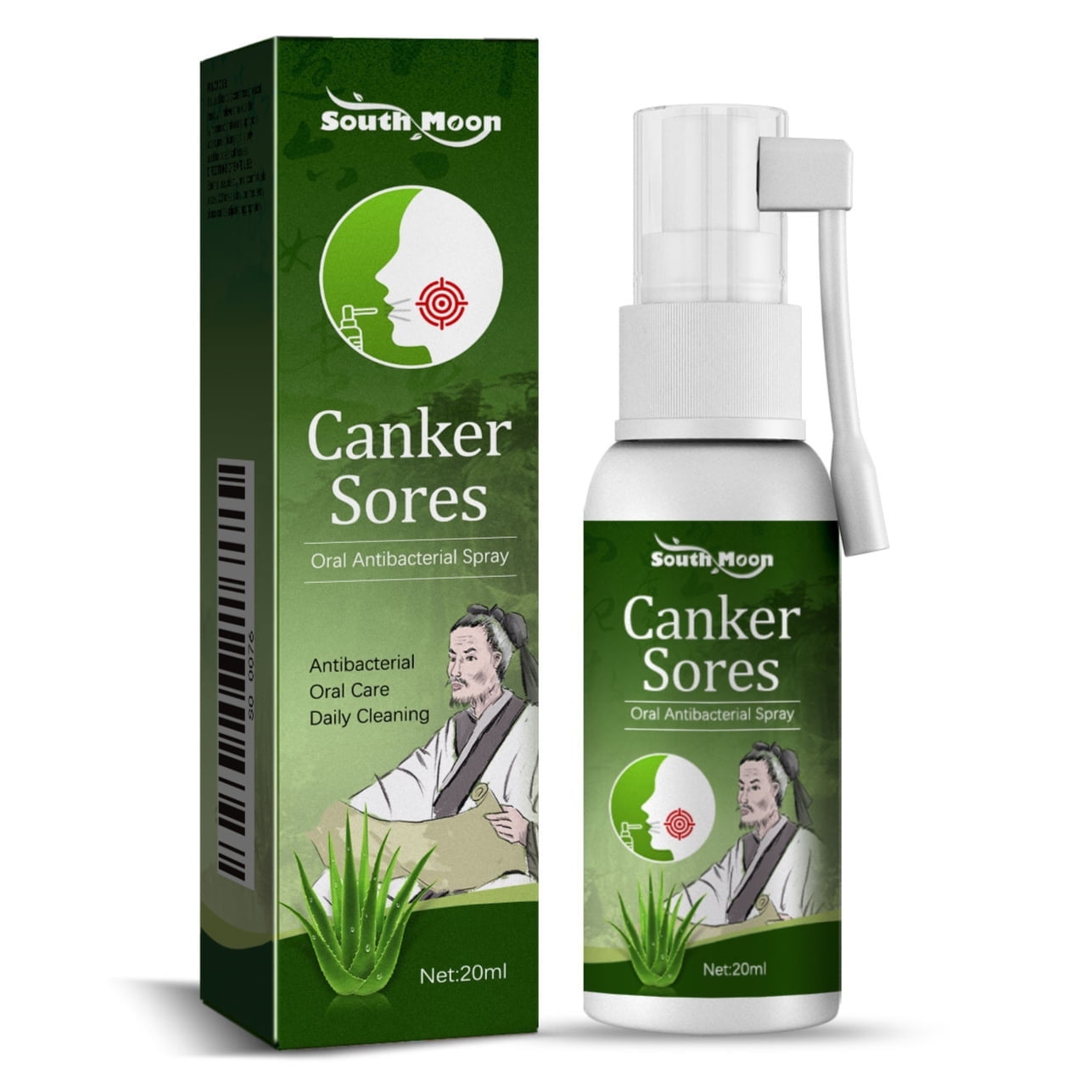 Oral Ulcer Relief Spray: Soothing Care for Mouth Sores & Gum Swelling ...