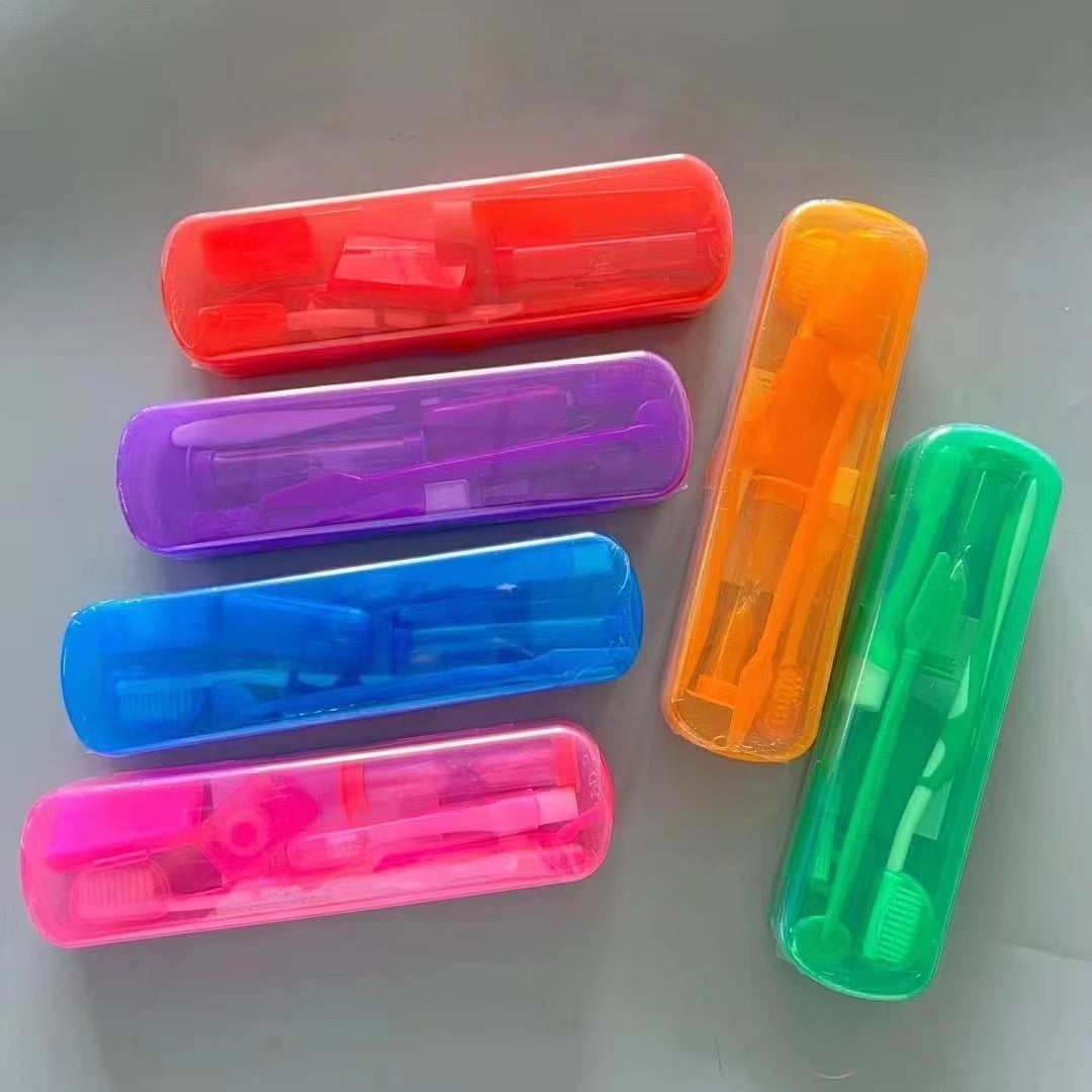 Oral care orthodontic suit 5-color eight-piece set soft bristle ...