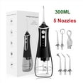 Oral irrigator portable dental water flosser usb rechargeable water jet ...