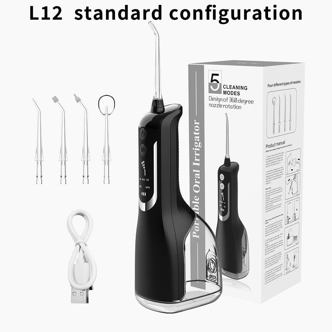 Oral irrigator stretch out water flosser 6 modes portable dental water ...