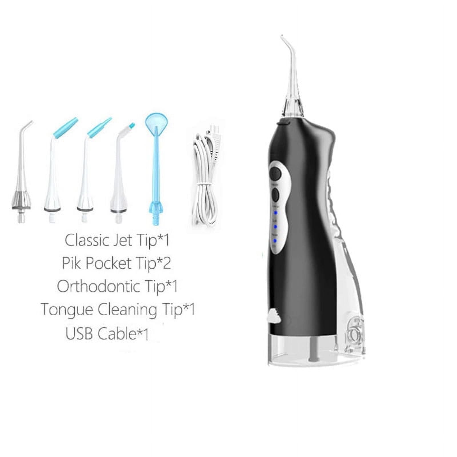 Oral irrigator teeth whitening 3 modes 320ml teeth cleaner ipx7 ...