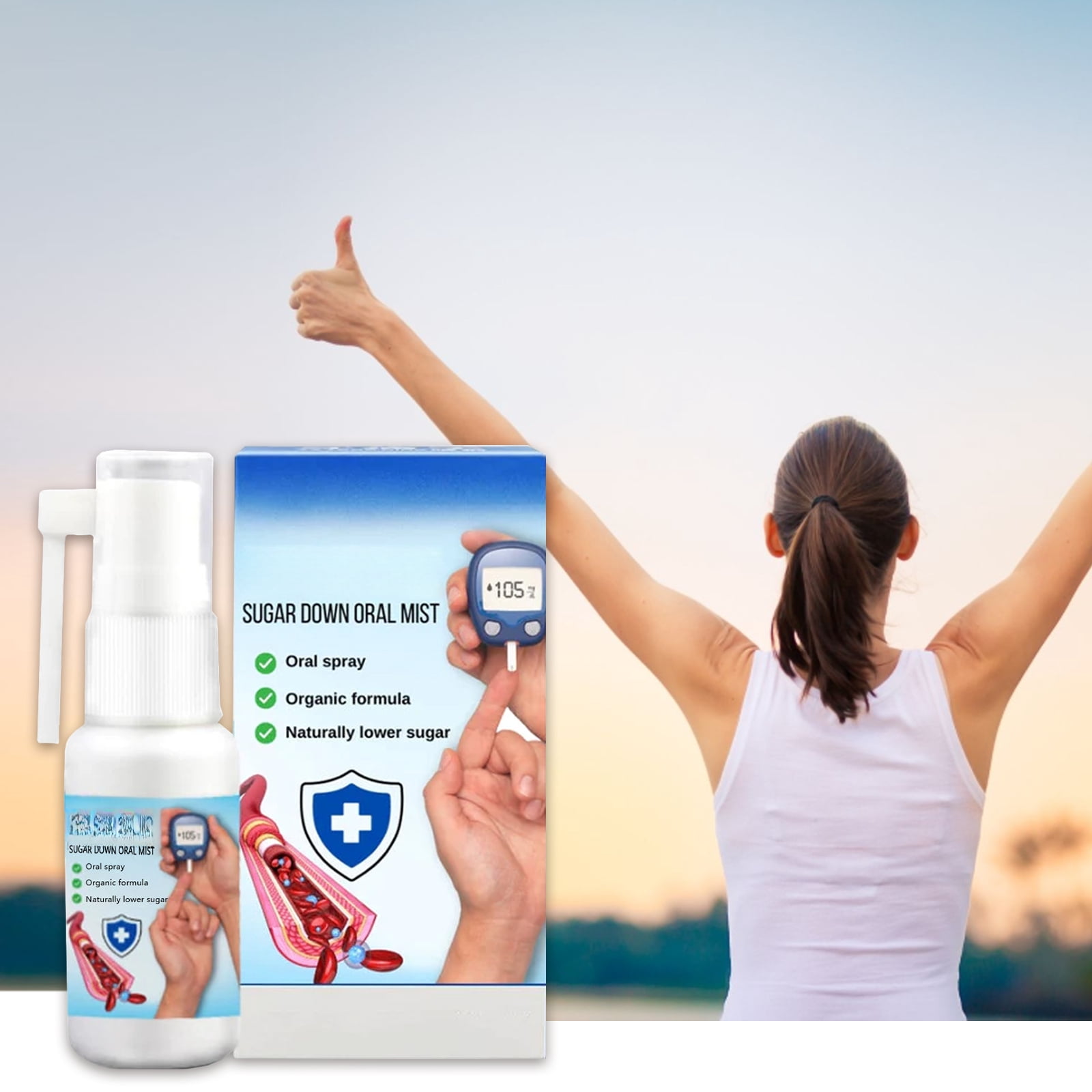 Oral spray sugar refreshes the mouth, refreshing the breath, portable ...