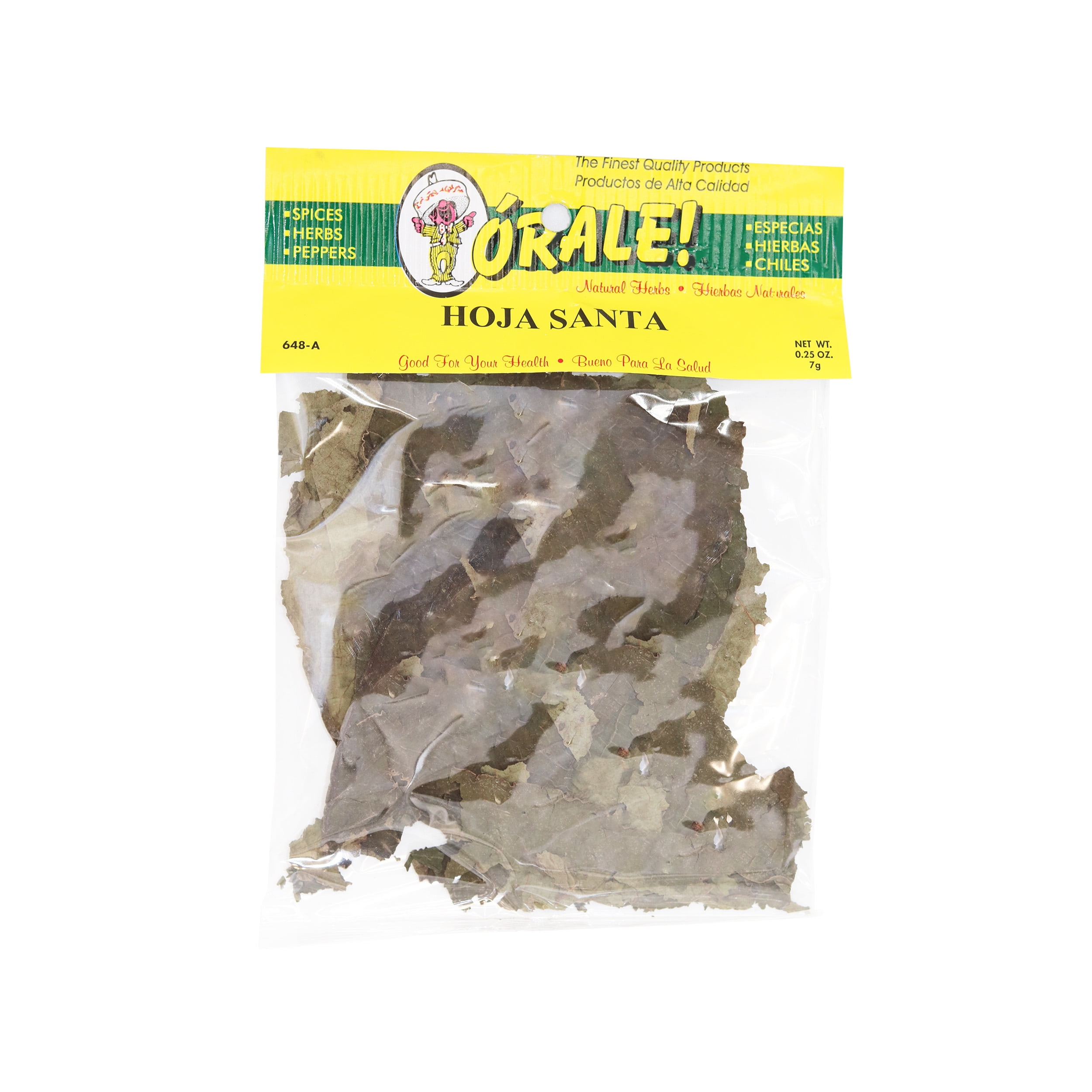 Orale! Orale Hoja Santa Leaves, 4 oz - Walmart.com