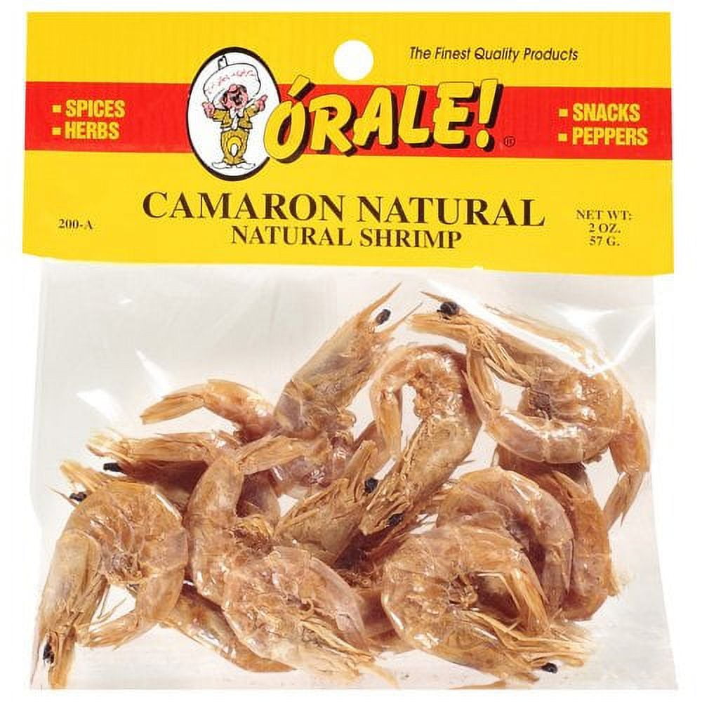 Orale! Orale Natural Dry Shrimp, 4 oz - Walmart.com