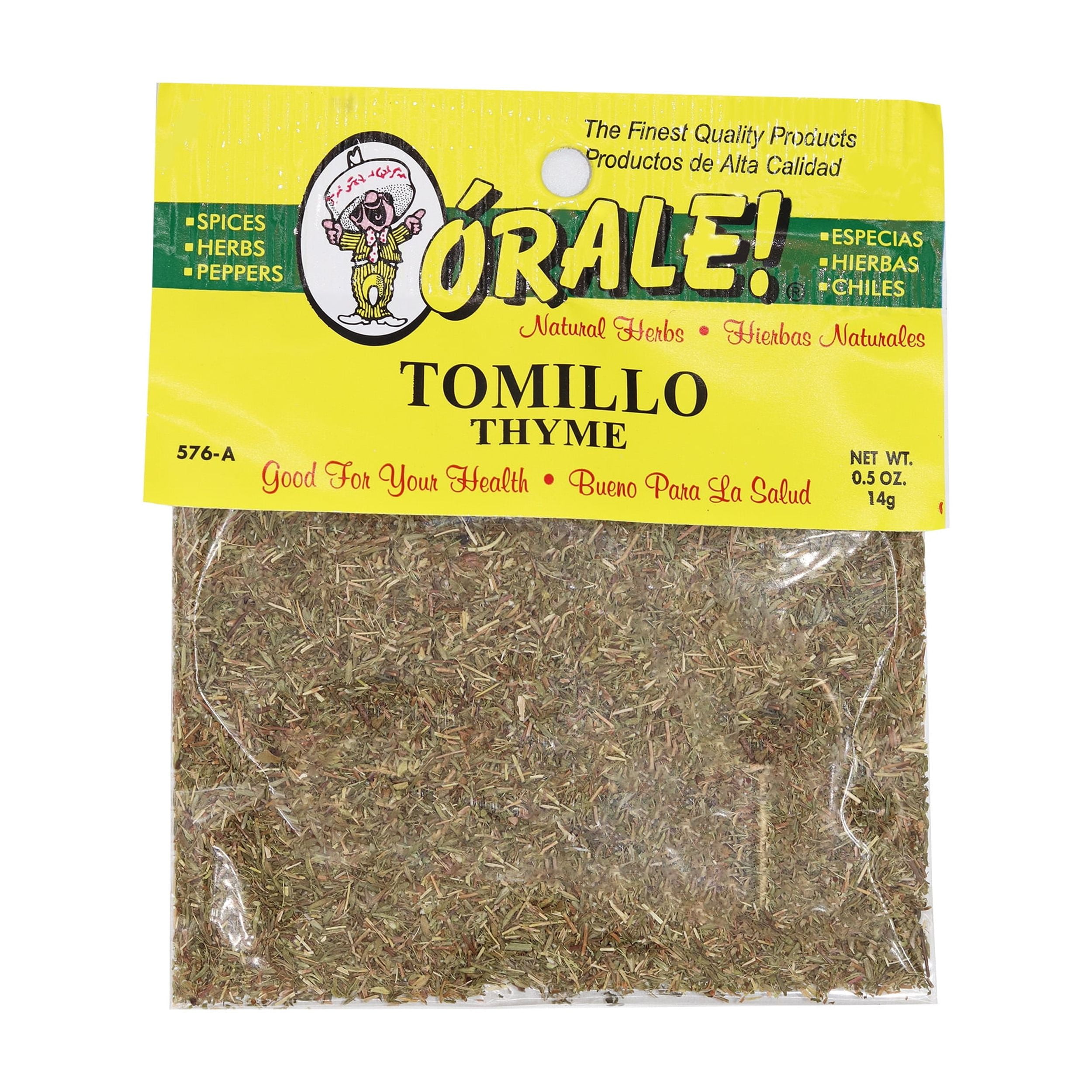 Orale Tomillo Thyme, 0.5 oz - Walmart.com