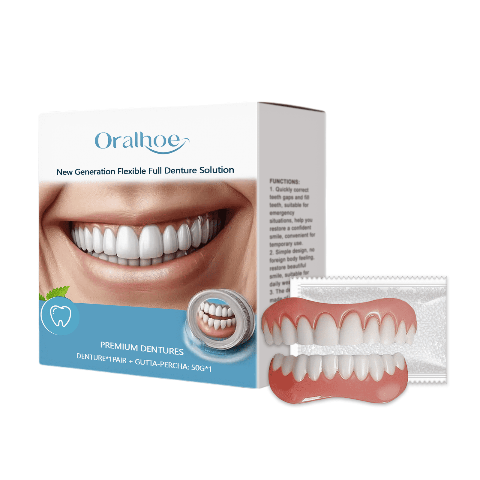 Oralhoe Denture And False Tooth Sets Enhance The Beauty Of Your Smile ...