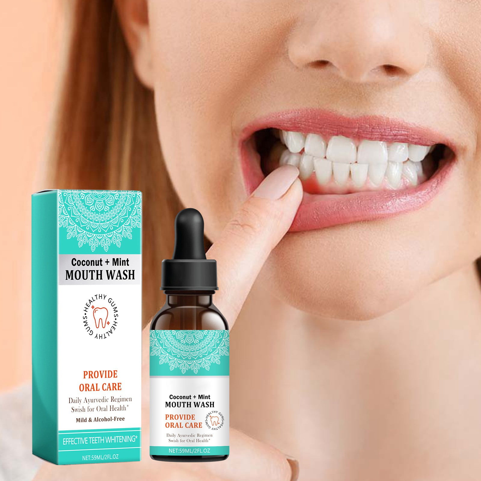 Oralhoe Mouthwash To Stains Stains Odors Cleansing And Caring For Teeth ...