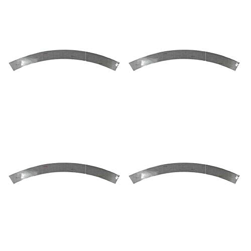 Oralite Curved Reflective Tape Strip for Tankers (2" x 24" - All White ...