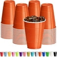 Oran Plastic Cups, 12 oz Disposable Cups, Reusable Party Supplies (40 ...