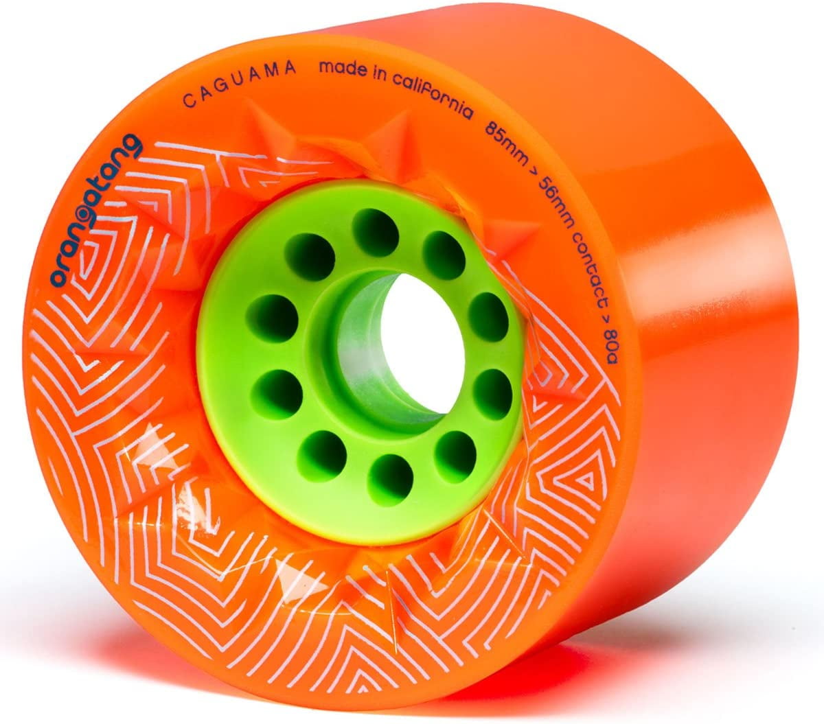 Orangatang Caguama 85 mm Longboard Wheels for Cruising, DIY Electric ...