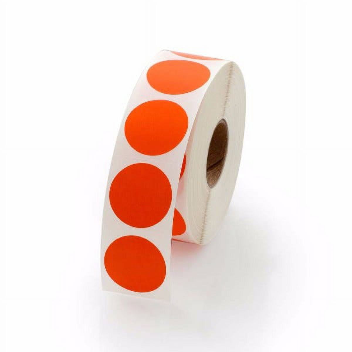 Orange 1" Circle Stickers - Walmart.com