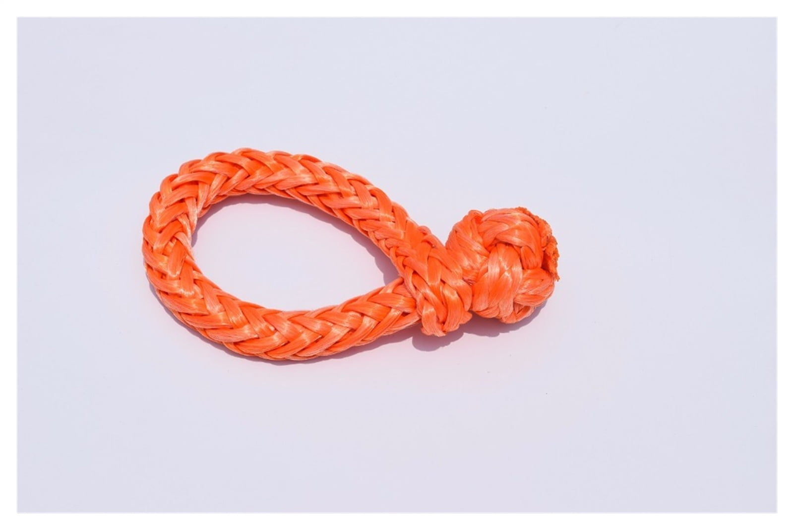 Orange 10mm*80mm ATV Soft Shackle,Winch Shackle For Auto Parts,UHMWPE ...