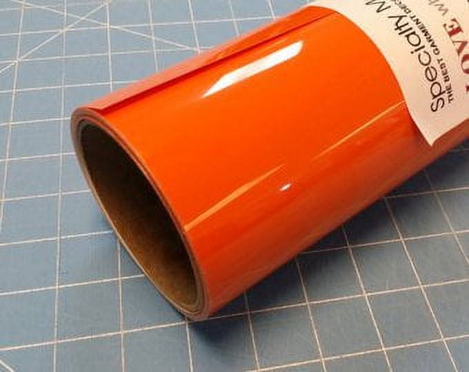 Orange 15" x 15' (feet) ThermoFlex Plus Heat Transfer Vinyl, HTV ...