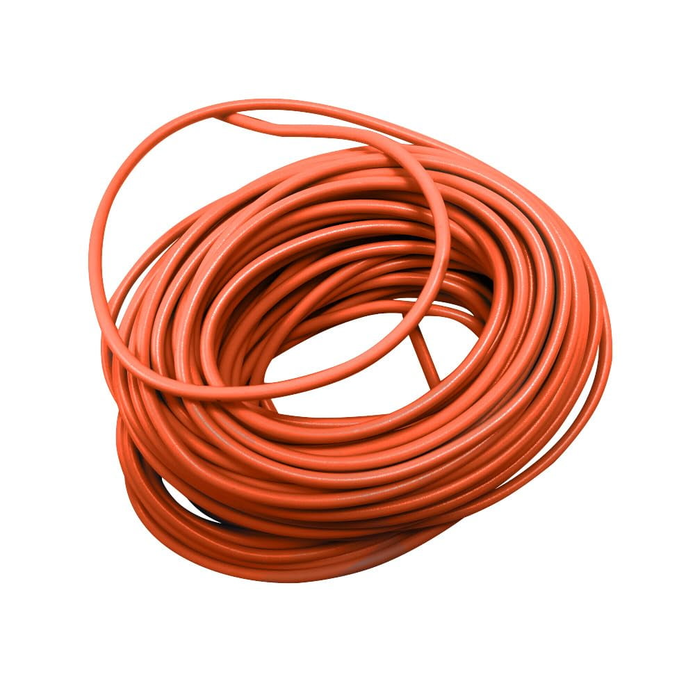 Orange 18 Gauge Primary Automotive Cable Wire 25 FT Spool/Coil of 100% ...