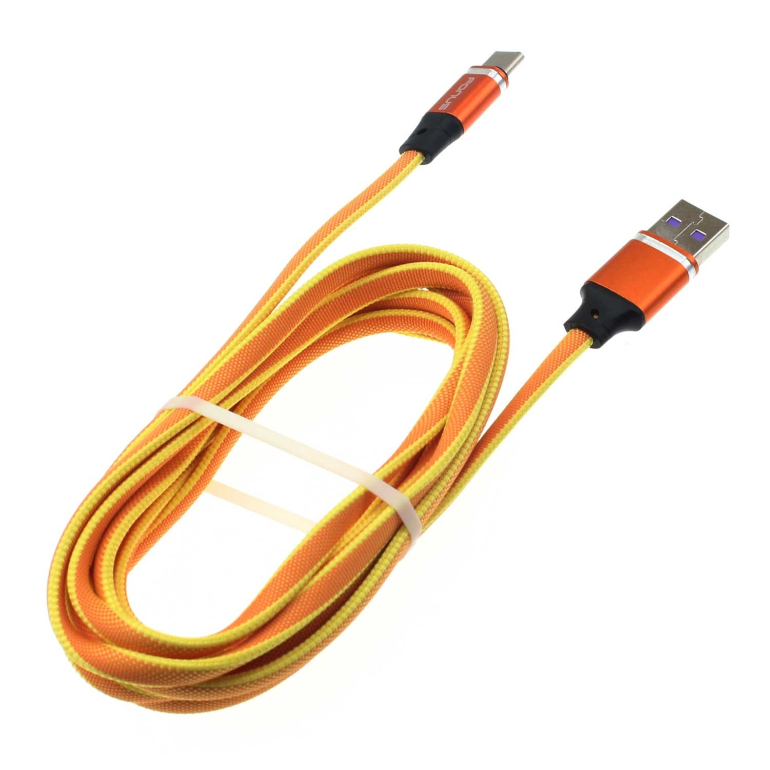 Orange 6ft USB Cable for Samsung Galaxy S24 FE - Type-C Charger Cord ...