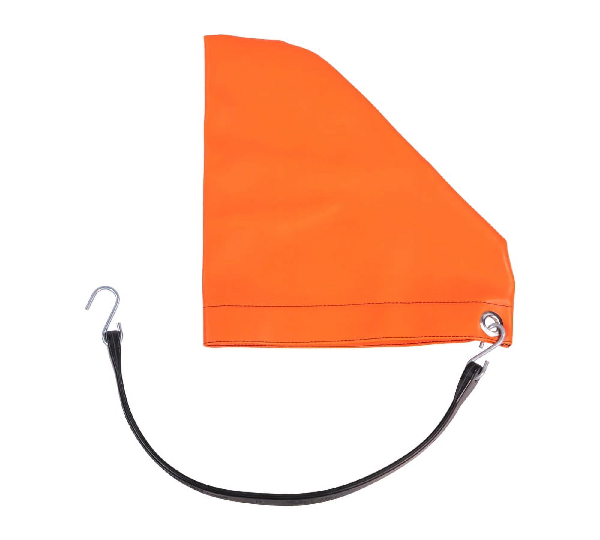 Orange 7" Turbo Saver Exhaust Cover & 21" Rubber Snap Tie w/ Hook ...