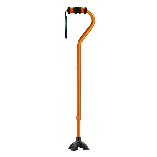 Sky Med Orange Adjustable Cane - Lightweight Walking Stick with ...