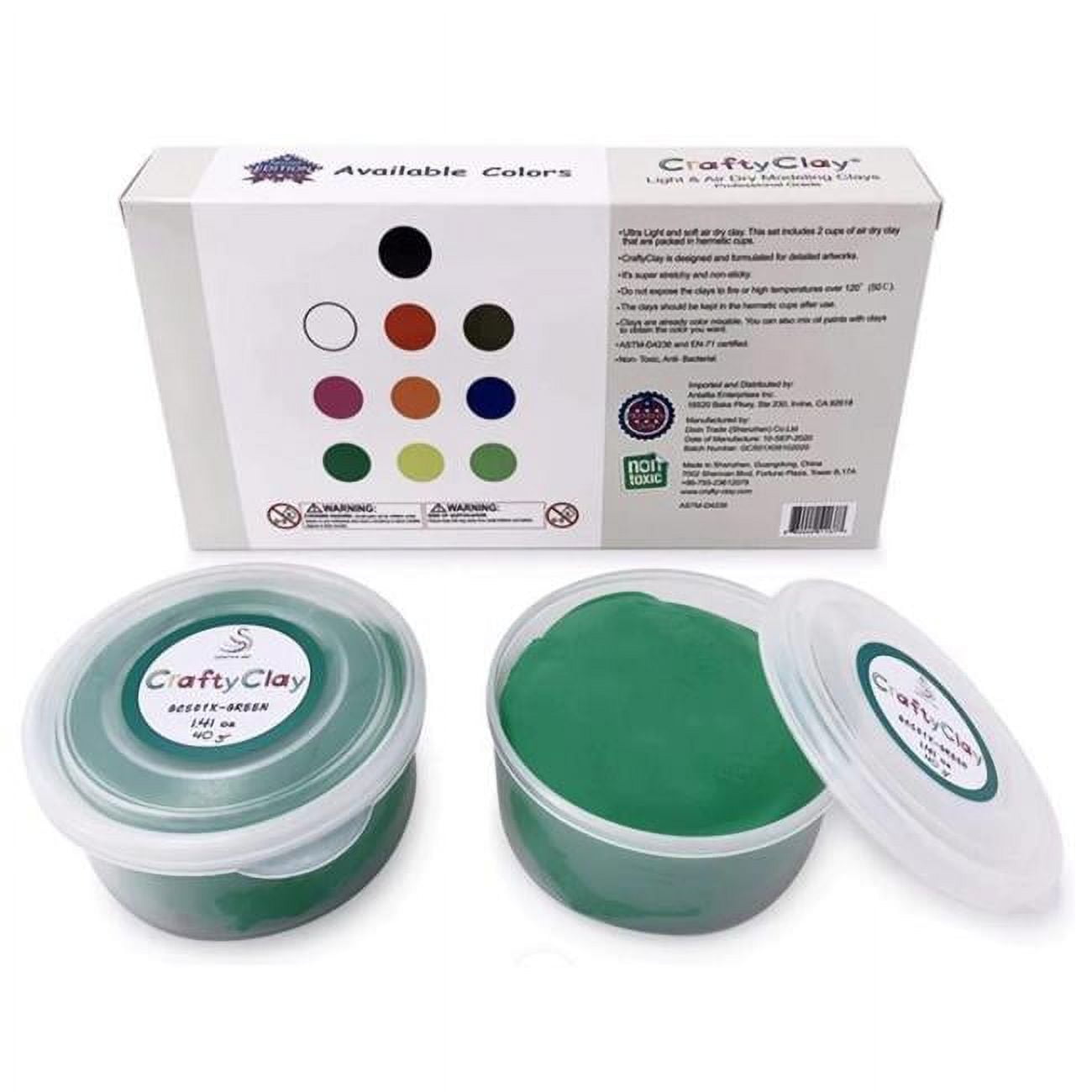 Kole Imports AE370 Genova Professional Art Crafty Clay with 2 Cup Set ...