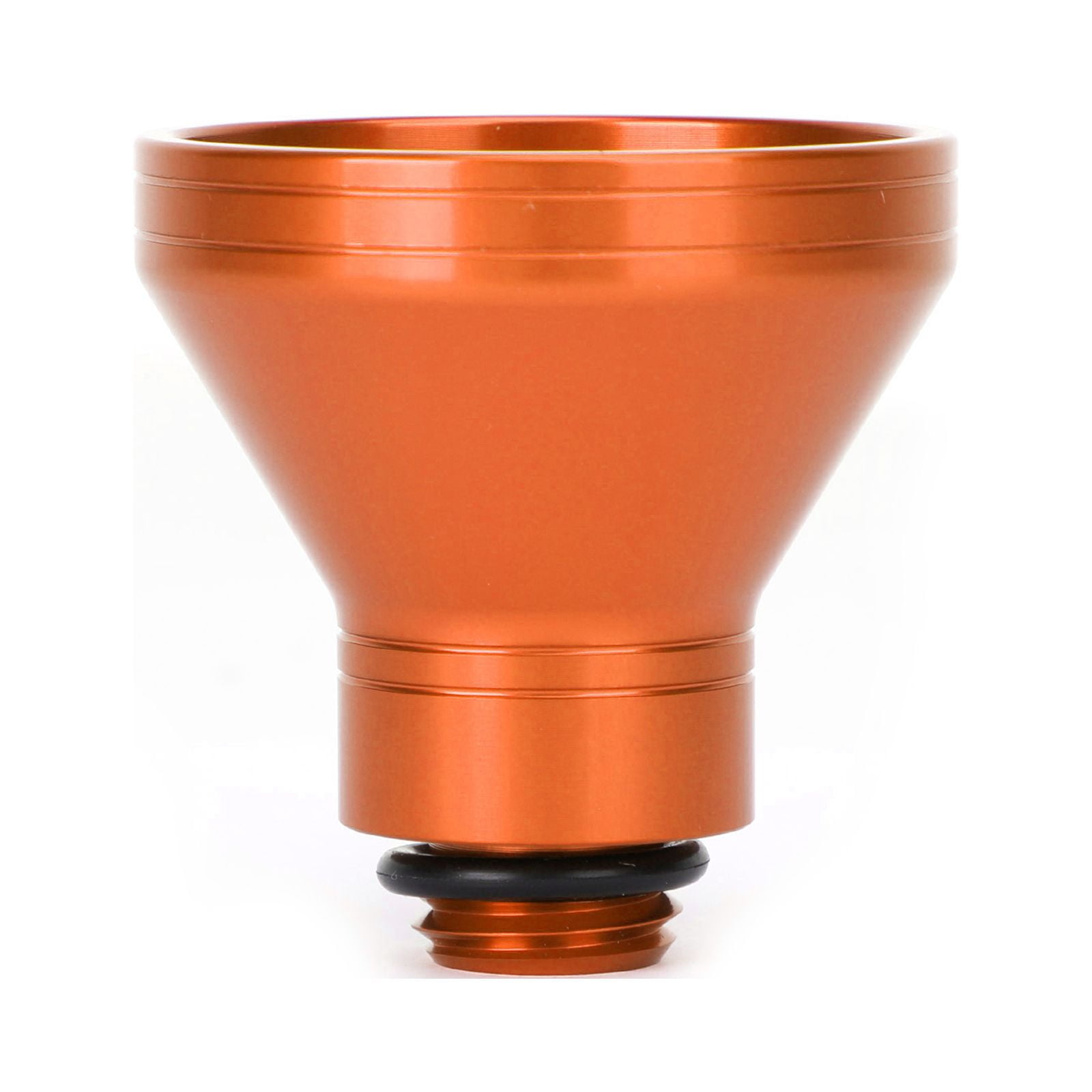 Orange Aluminum Oil Filler Funnel 20mm Universal Oil Catch Drain ...