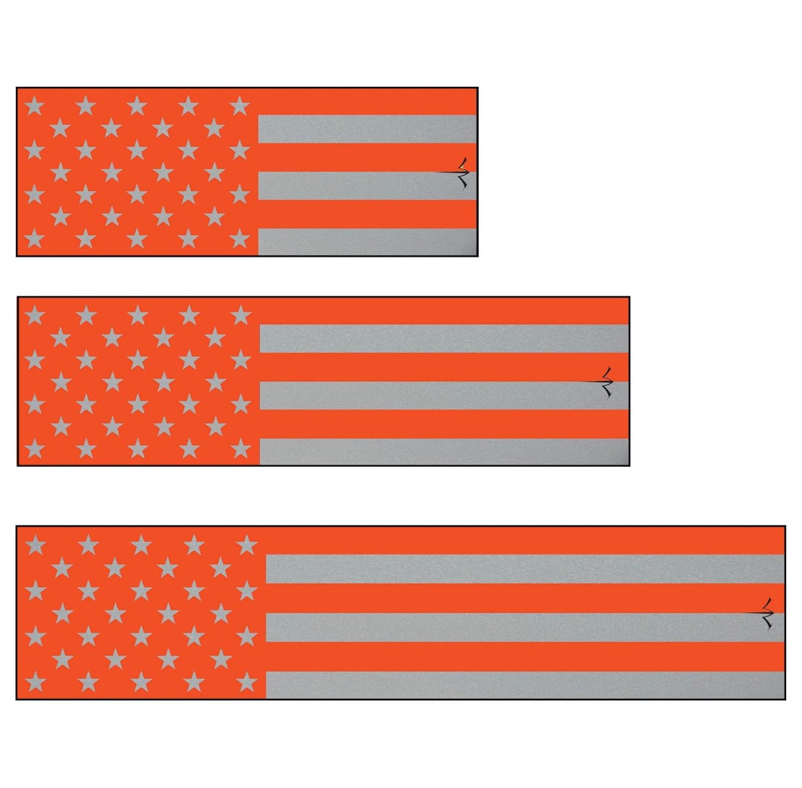 Orange American Flag Colors Reflective Arrow Wraps 15 Pc Pack Choose ...